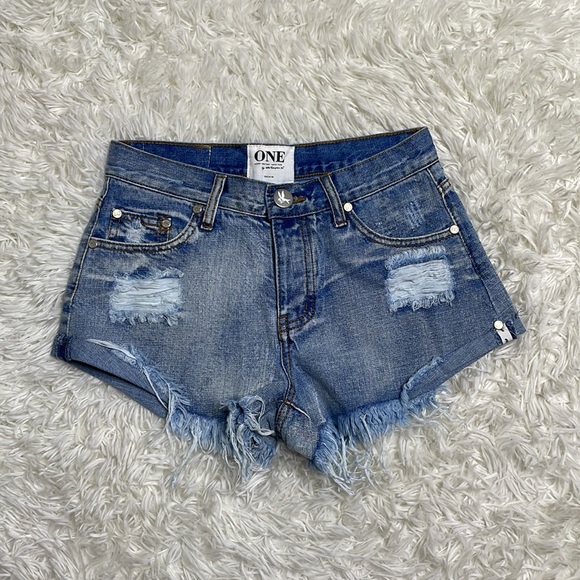 One Teaspoon | Shorts | One Teaspoon Denim Shorts 26 | Poshmark